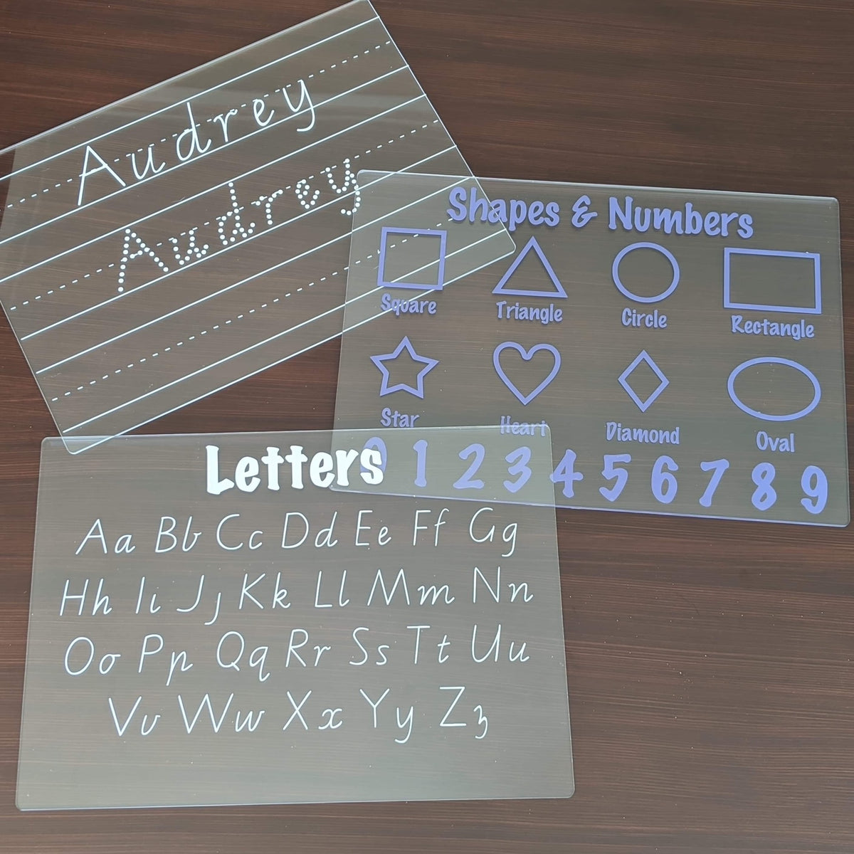 Alphabet Practice Boards