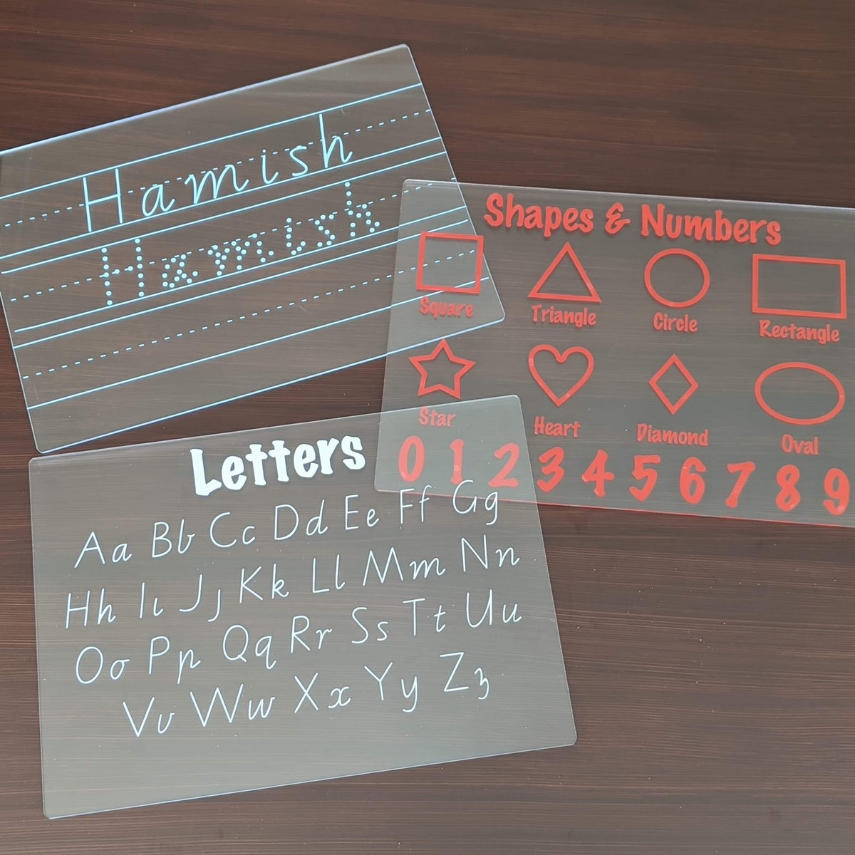 Alphabet Practice Boards