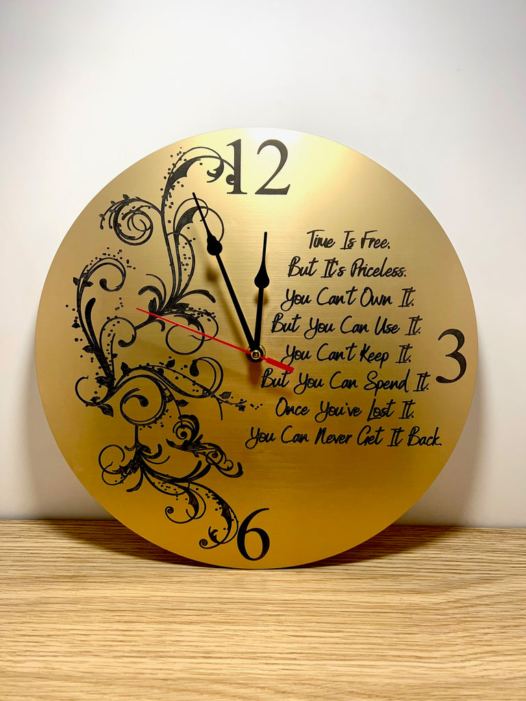 Time is free Design Clock