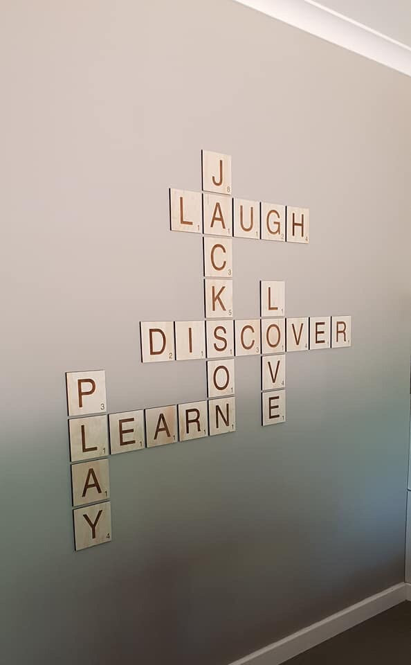 Large Scrabble Letters 14x14